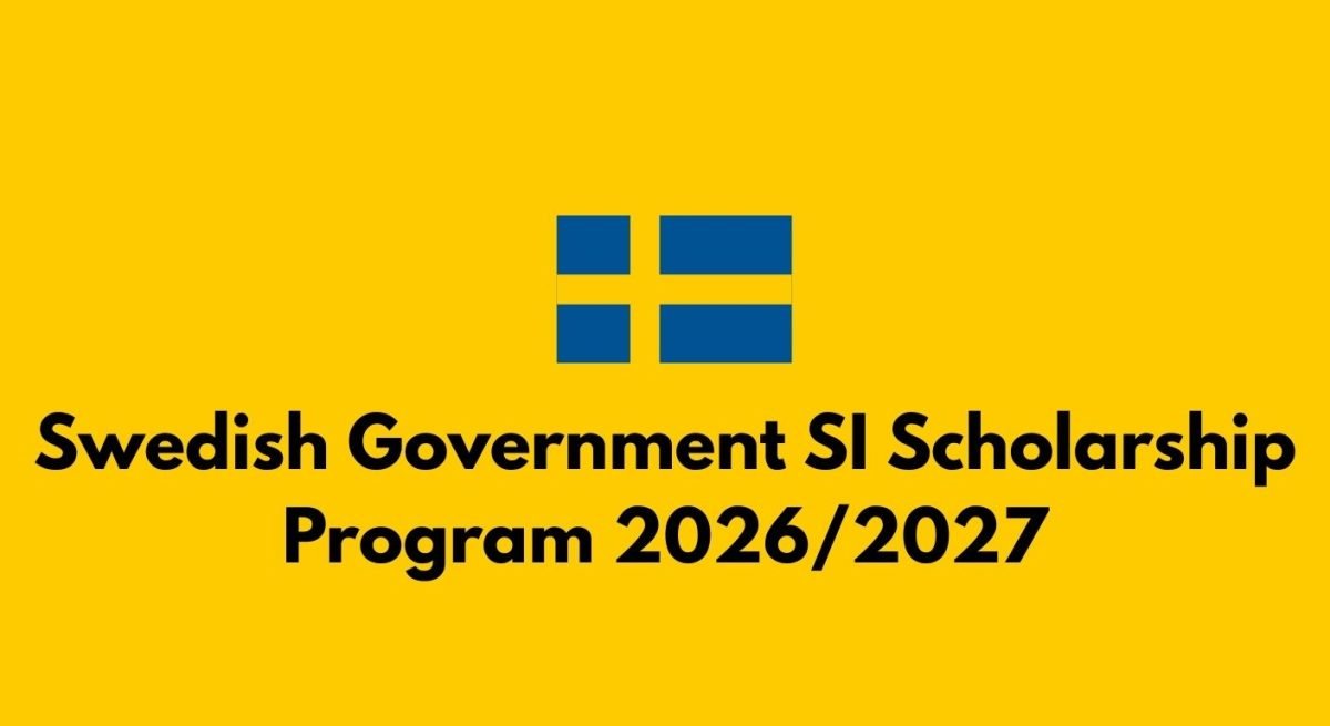 Swedish Government SI Scholarship Program 2026-2027