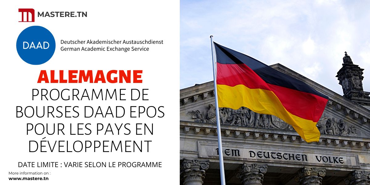 Bourses d'études DAAD EPOS pour les Pays en Développement