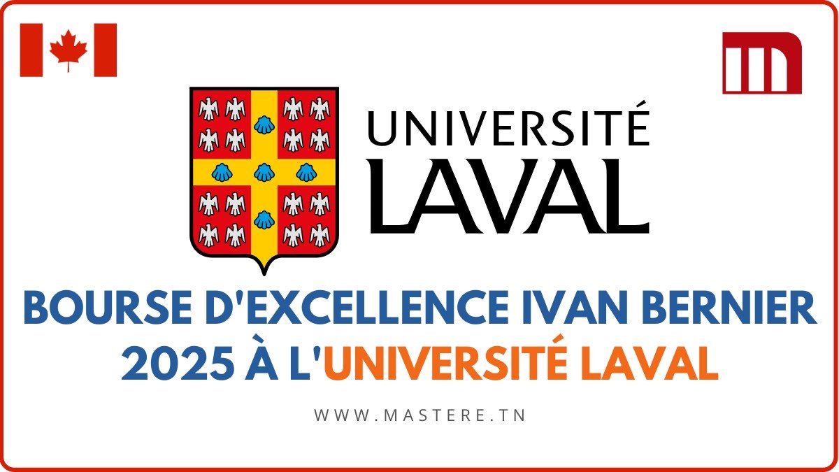 Bourse d'Excellence Ivan Bernier 2025 à l'Université Laval