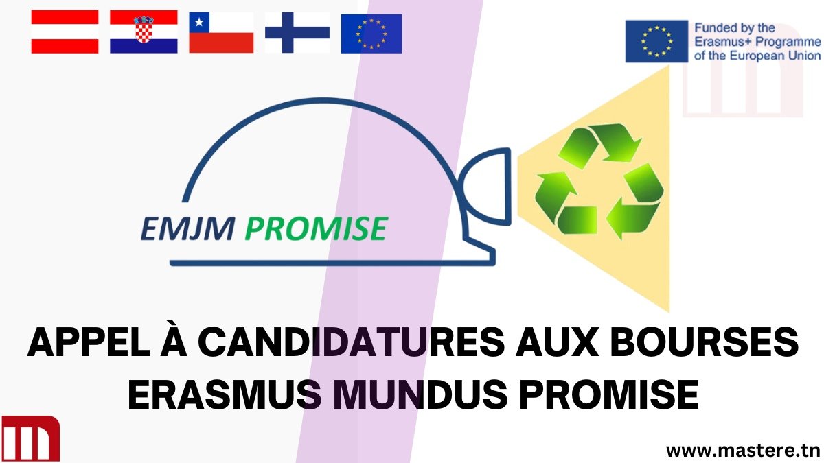 Appel à Candidatures Aux Bourses Erasmus Mundus PROMISE
