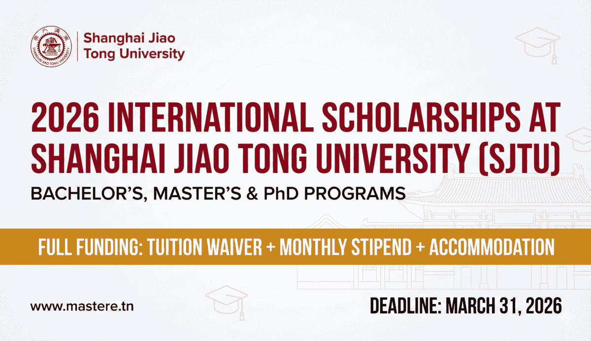 Shanghai Jiao Tong University (SJTU) Scholarships for International ...